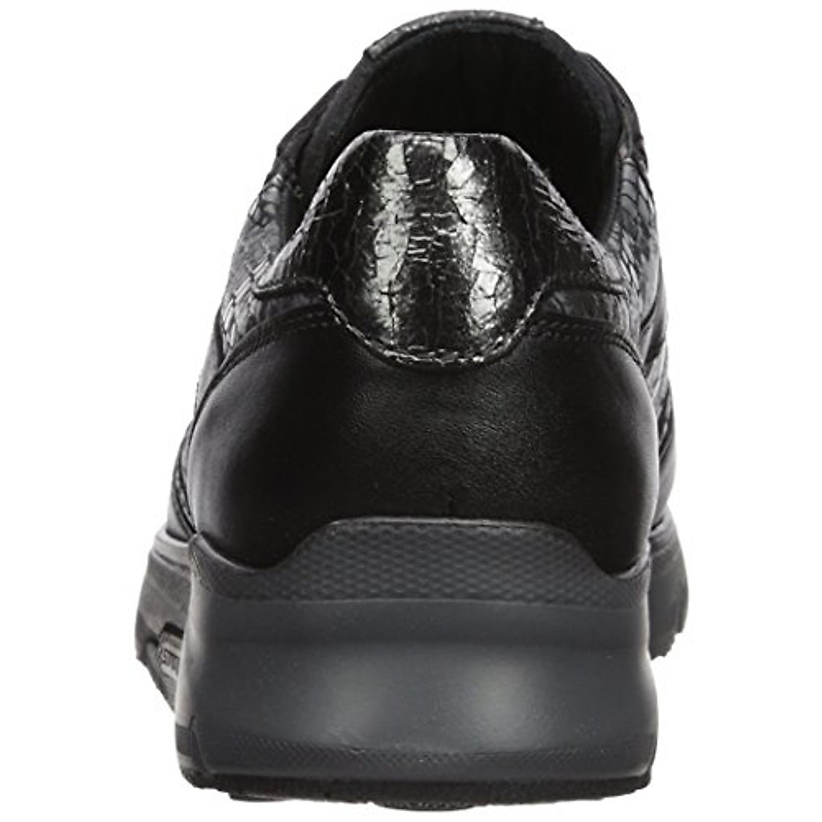 SANO by Mephisto Women's Volodia Walking Shoe,Black Smooth/Light Grey Queen/Dark Grey Ice,6.5 M US