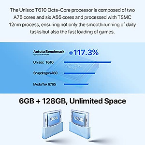 Unlocked Cell Phone, 128GB, NFC, Fingerprint Reader, 6.7" HD Screen, UMIDIGI F3S Unlocked Android Phones, Dual 4G Volte, 48MP Camera, 5150mAh Battery, Android 11