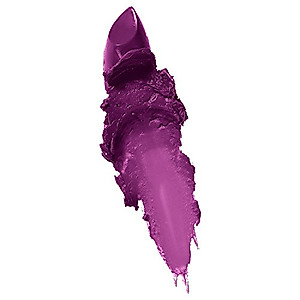 Maybelline New York Color Sensational Purple Lipstick, Satin Lipstick, Pretty in Plum, 0.15 oz