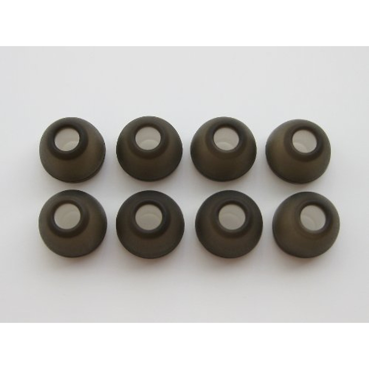 8 Medium (M) Ergonomical Comfort Replacement Set Earbuds Eartips Compatible with Sennheiser IE Series, CX Series, CXC Series, CXL Series, OCX Series, and MM Series In Ear Earphone Headsets