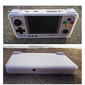 Dockable Translucent Case for RP2S 2.5 ，Dockable Case Compatible with,Protective Cover case Compatible with Retroid Pocket 2 Plus, Soft and Light Silicone，Comfortable Strong and Durable