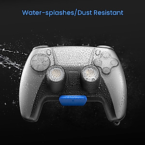 tomtoc Protective Case for PS5 Controller, Hard Shell Joystick Protector for Playstation 5 DualSense Wireless Remote, Shock-Proof, Dust-Resistant, Anti-Scratch, PS5 Accessories Protective Cover