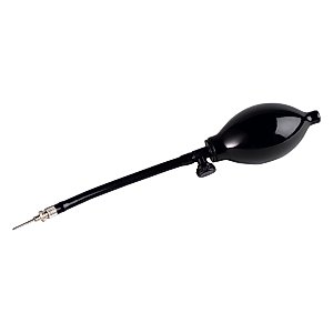 Tandem Sport Pocket Football Helmet Pump - Helmet Pump with Hose & Air Release Valve - Compact Air Pump for Football Helmets - Easy, One Hand Operation - Black