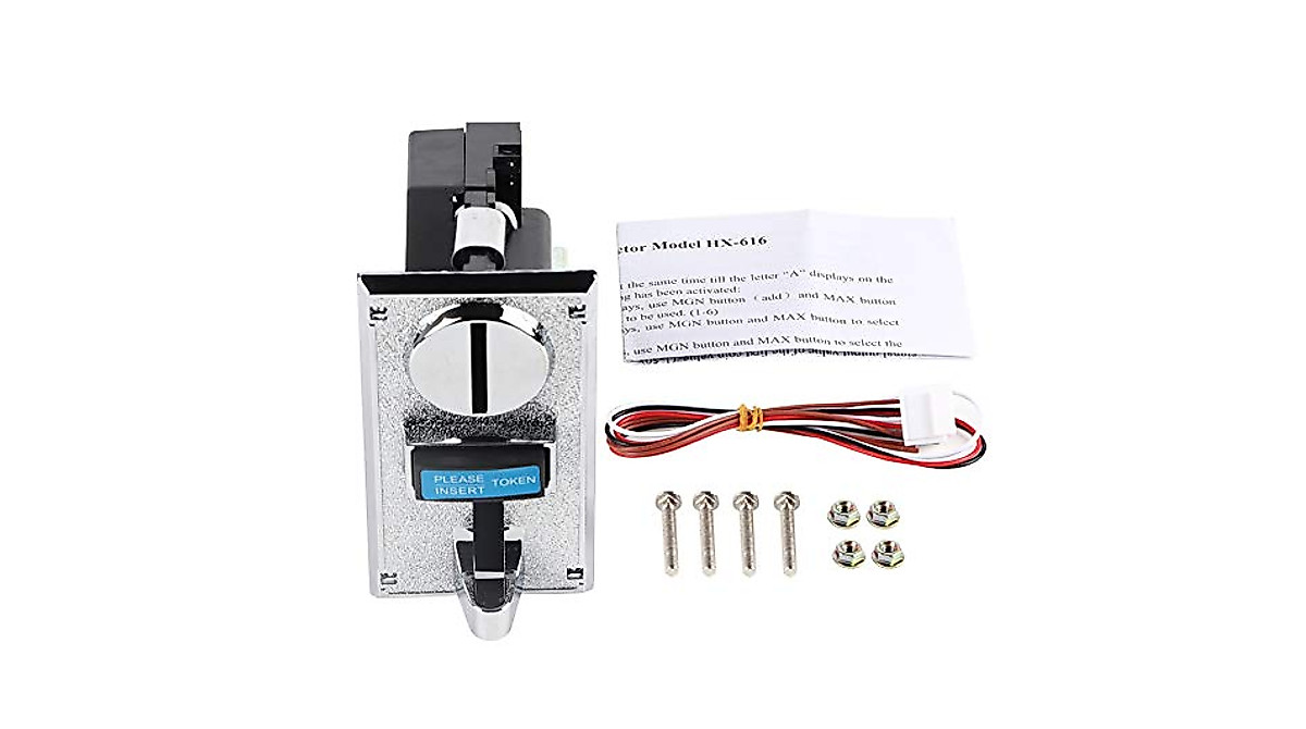 POCREATION Smart Coin Acceptor for Vending & Arcade Games