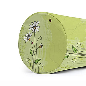 Fubido 2023 Duckies Print,Large Laundry Drawstring Basket,Bath Bubbles of Sketch Rubber Toys,Storage Basket for Toys,Dirty Clothes in Living Room,Bathroom,Bedroom,Orange Yellow