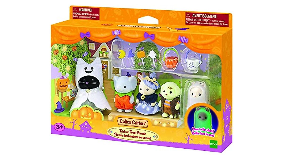 Calico Critters Halloween Parade Set - Limited Edition Figures