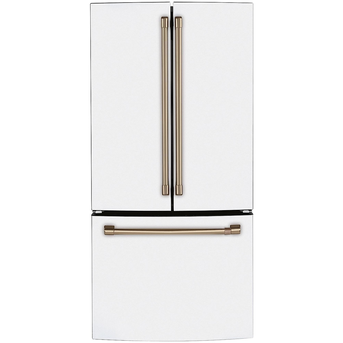 Cafe CWE19SP4NW2 18.6 cu. ft. French Door Refrigerator in Matte White, Fingerprint Resistant, Counter Depth and ENERGY STAR