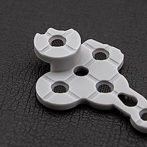 SING F LTD 4pcs Conductive Silicon Button Pads Controller Button Replacement Repair Part Compatible with Xbox One S & Elite Controller