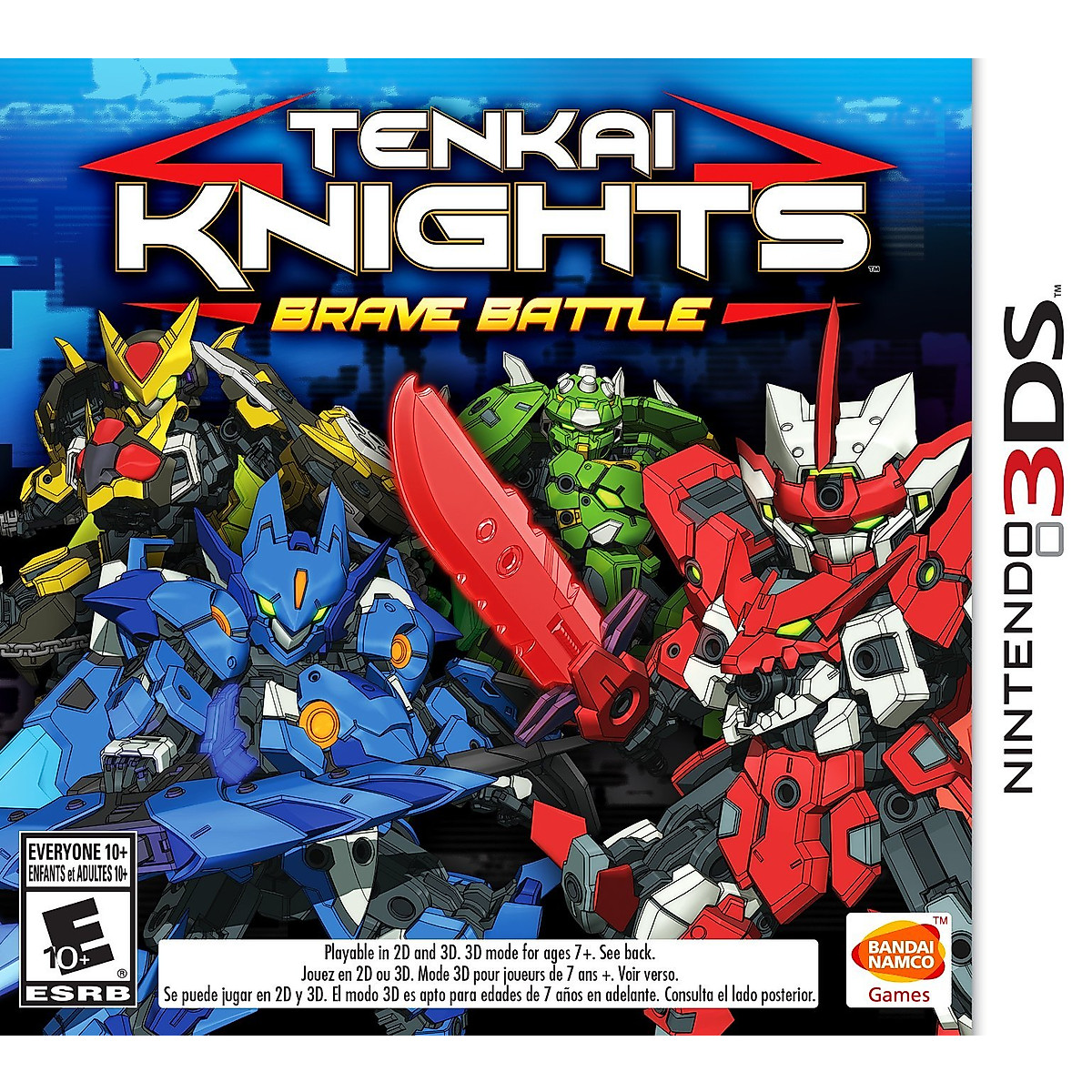 Tenkai Knights: Brave Battle - Nintendo 3DS (Renewed)