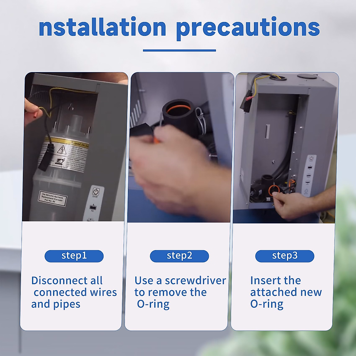 Etespie 80 Steam Canister Replacement for Steam Humidifier Canister Model 800 & 865，for Aprilaire 800 Replacement Canister with O-Ring for Leak-Proof Seal,800 Canister,80 Canister