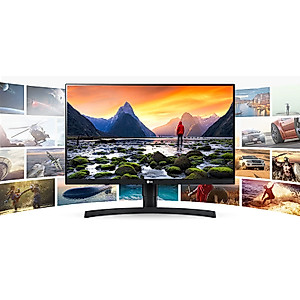 LG 27BN85U-B 27'' LG Monitor, 3840X2160, 16:9 IPS, HDMI 2.0 (2) USB-C, Black (Renewed)