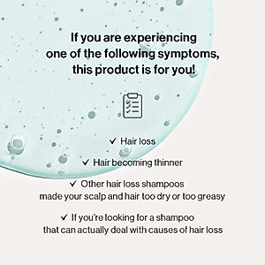 GROWUS Recover Therapy Shampoo for Women - Pomegranate Extract, Plum Extract, Strengthening and Free from Paraben and Sulfate Anti Hair Loss Shampoo for Dry Scalp (16.9 Fl Oz / 500ml)