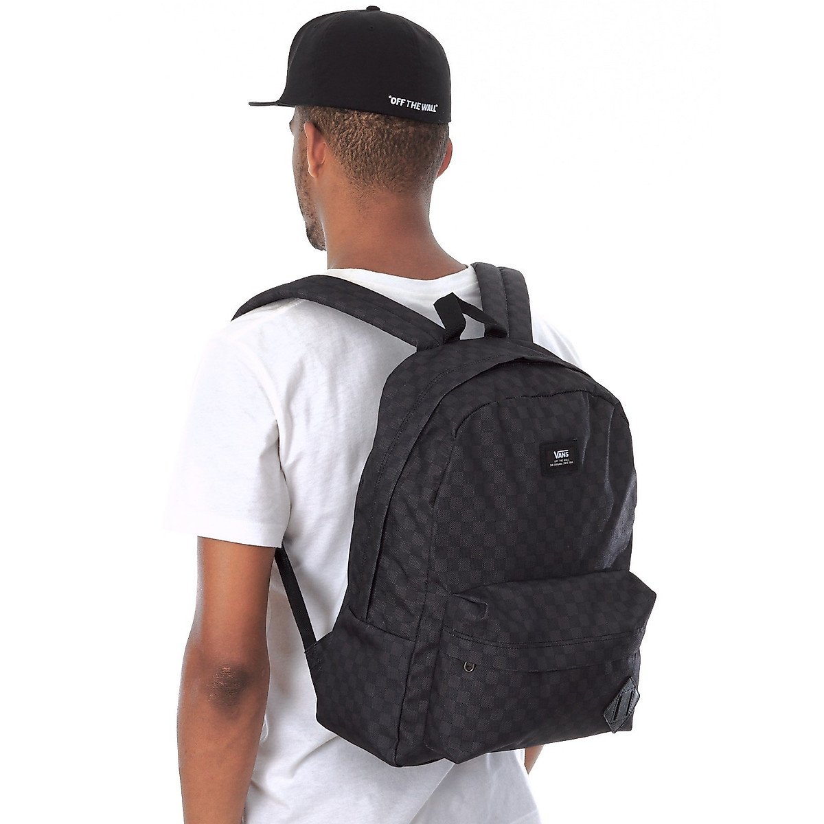 Vans Men's Old Skool II Backpack, Black/Charcoal, One Size