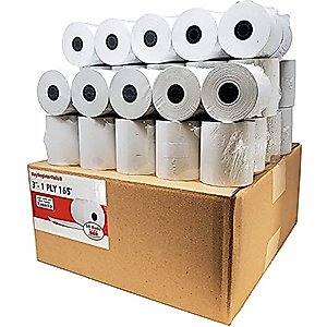 Star SP700 Kitchen Printer Paper (50 Rolls) 3" x 165' 1 Ply Bond (Non -Thermal) Receipt Paper POS Cash Register Paper for TMU200 SRP275 from BuyRegisterRolls