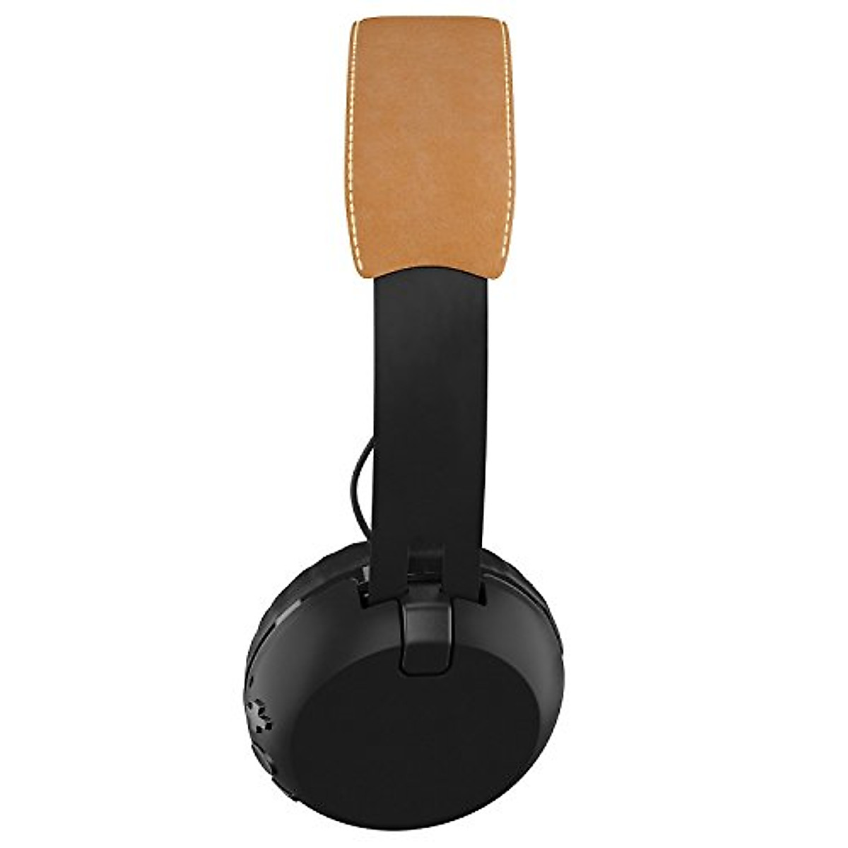 Skullcandy Grind Bluetooth Wireless On-Ear Headphones with Built-In Mic and Remote, 12-Hour Rechargeable Battery, Supreme Sound Audio, Plush Ear Pillows for Comfort, Black/Tan