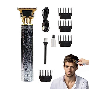 MCGOS Haircut Clippers, Portable Electric Barber Clippers, Cordless Hair Cut Machines, Rechargeable Hair Trimmer, Men Hair Clippers, Mens Grooming Kit, Lightweight Clippers, Beard Trimmer for Travel