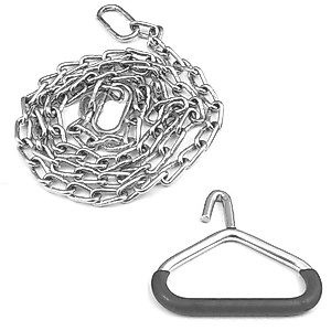 OdontoMed2011 OB Calf Pulling Chain 45" Length with Handle Veterinary Instruments ODM
