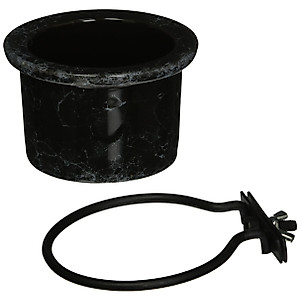 Prevue Pet Products Ceramic Marble Crock Dish Bird Cups, 8-Ounce, Assorted Colors