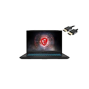 MSI Crosshair 15.6" 144Hz FHD IPS Gaming Laptop, Intel 8-Core i7-11800H(up to 4.6GHz), Geforce RTX 3050 Ti 4GB, Backlit Keyboard, Ethernet, WiFi 6, HDMI, Win10 (32GB RAM I 512GB SSD)