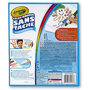 Crayola Color Wonder Mess Free Coloring, Blank Coloring 30 Pages, Gifts for Toddlers, Ages 3, 4, 5