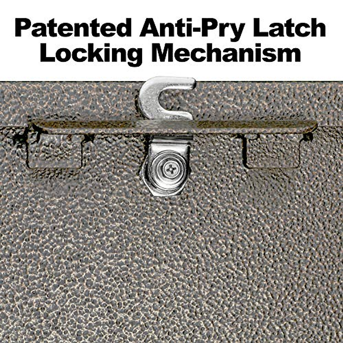 Mail Boss 7508 Curbside Mail Manager Security, Bronze Locking Mailbox