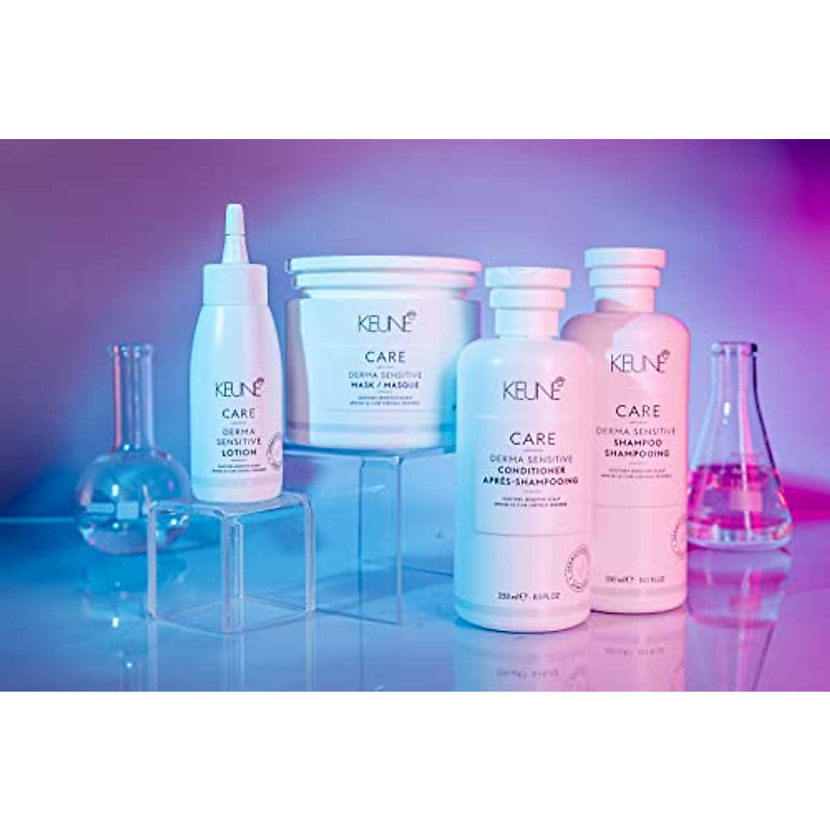 Keune Care Derma Sensitive Lotion, Soothing & Calming Treatment for Dry Scalp, 2.5 Fl Oz