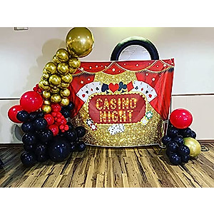 Styirl Black 100 Pcs Party Balloons (5/10/12/18 inch) for Birthday, Wedding, Graduation, Baby Shower, Bachelorette Party Decorations, Includes Curling Ribbon