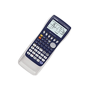 Casio fx-9750GII Graphing Calculator, Blue (Renewed)