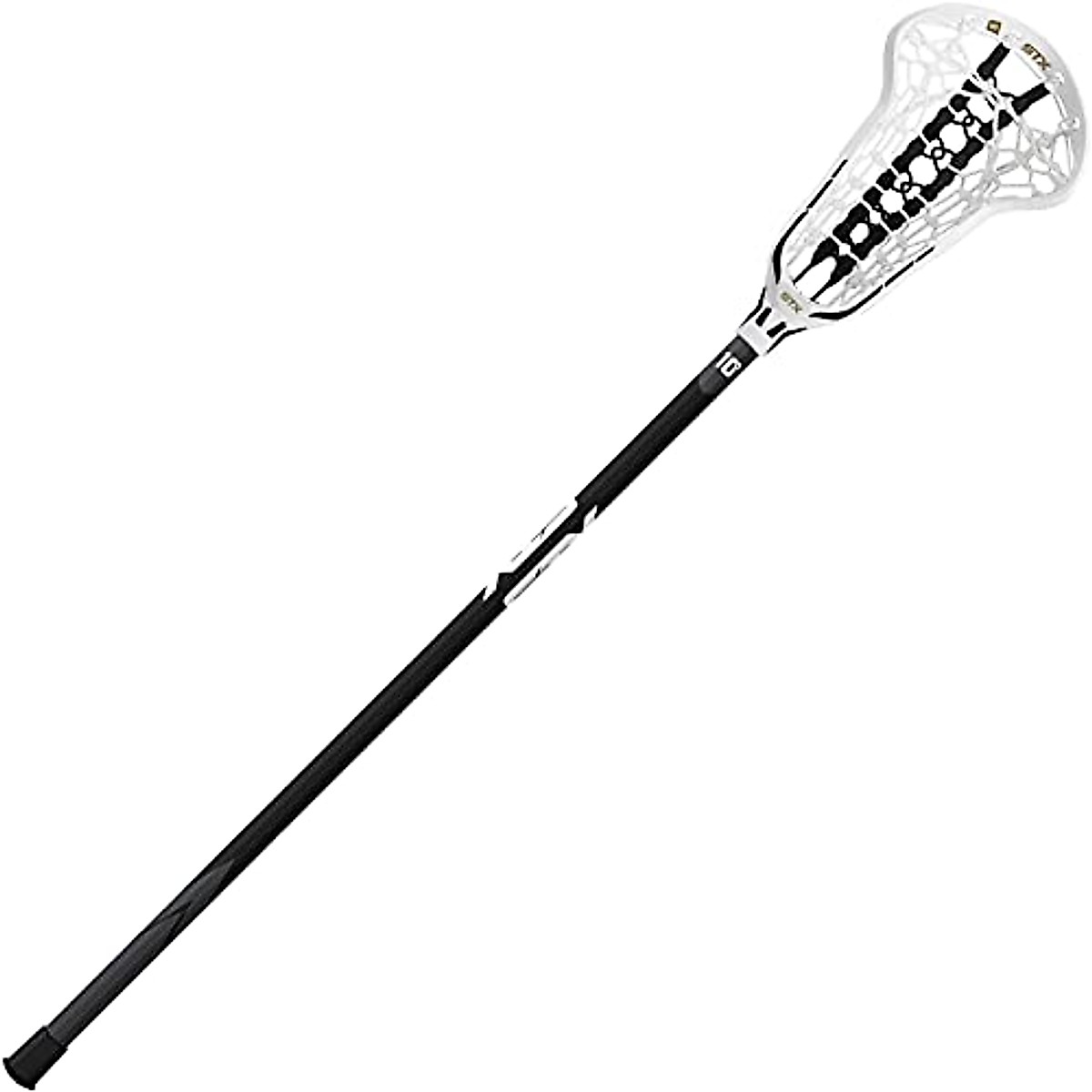 STX Lacrosse Exult 600 Complete Stick with Runway Pocket, White