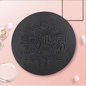 MIXAROLA Black & Thick Hair Fallopia Multiflora Shampoo Bar, He Shou Wu Extract Shampoo Soap, Deeply Cleanses and Promotes Hair Growth, Prevents Hair Loss and Scalp. (3pcs)