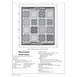 Big Blocks, Big Quilts: 11 Easy Quilts with Layer Cake 10" x 10" Squares (Design Originals) Beginner-Friendly, Easy-to-Follow Instructions and Variations, plus Assembly Diagrams and Color Photos