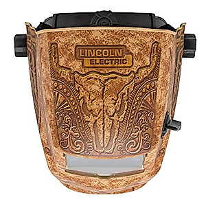 Lincoln Electric-K4134-1 Welding Helmet, Brown, Ratchet, Plastic