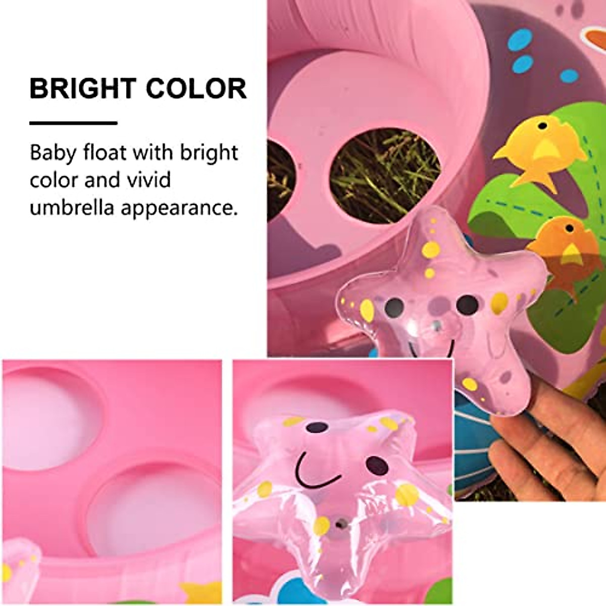 Toyvian Kids Toys Kids Toys Baby Inflatables Inflatable Pool Floats Fruit Swimming Ring Aquatic Recreation Accessories Swim Ring PVC Swim Rings Water Fun Floaties Kids Baby Toy Baby Toy