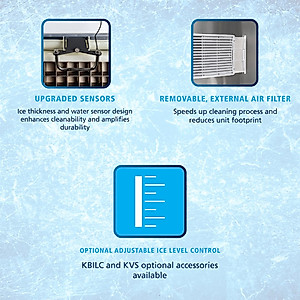 Scotsman MC0530SA-32 Prodigy Elite 30" Width, Air Cooled, Small Cube Ice Machine - Up to 525 lb.