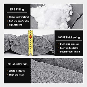 ABaippj Zero Gravity Lawn Chair Anti Gravity Lounge Chair Adjustable Recliner w/Pillow & Cup Holder Outdoor Camp Chair for Poolside Backyard Beach, Support 440lbs