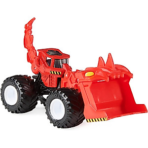 Monster Jam Dirt Squad 2022 Scoopz The Scooper (Red) 1:64 Scale Diecast