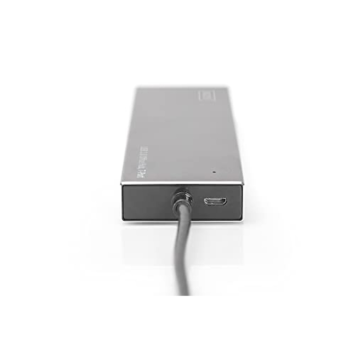 DIGITUS USB Hub, USB 3.0 Backwards Compatible Grey Black 7 Ports