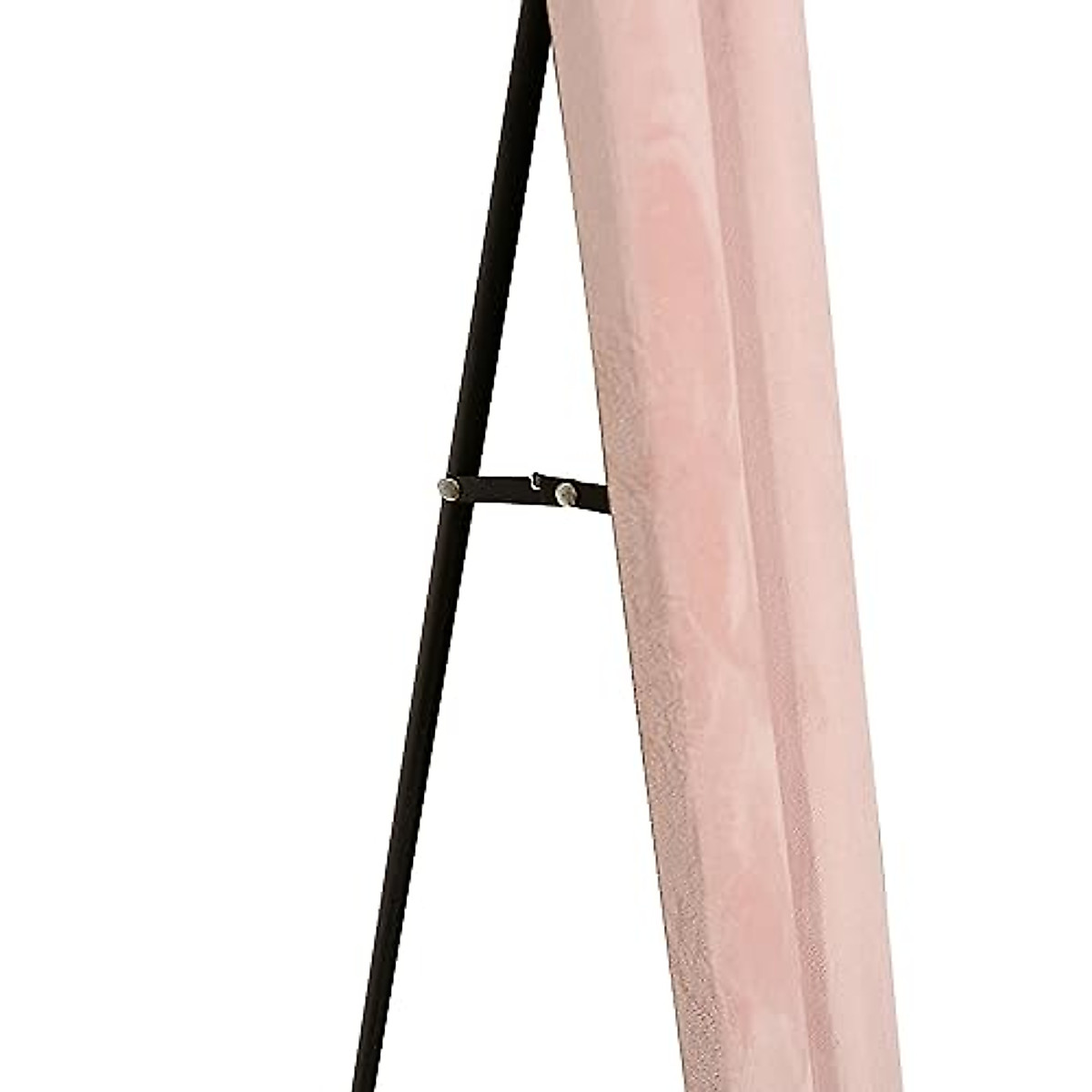 Otlsh Wavy Floor Mirror, 63" x 24" Full Length Mirror with Stand, Irregular Wavy Mirror, Wave Pattern, Flannel, Standing Mirror, Large Wall Mirror, Freestanding, Pink