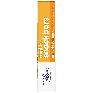 Plum Organics Pumpkin Banana Mighty Bar, 0.67 Oz, 6 Ct