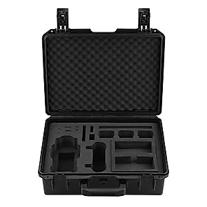 HeiyRC Waterproof Hard Case for DJI Mavic Air 2 2S Fly More Combo Drone Remote Controller Accessories Storage Suitcase Protective Travel Box
