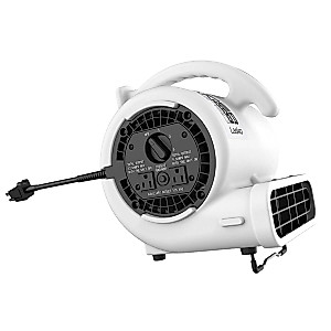 Lasko Super Fan Max 1/5 HP Air Mover High Velocity Super Fan SF-20-GC2, Large, white