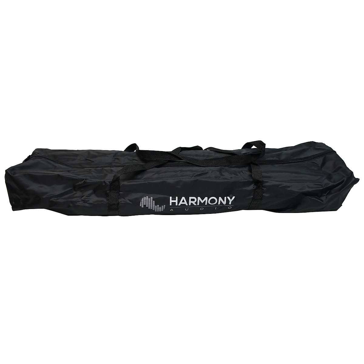 Harmony Audio HA-DSBG Pro Audio DJ (2) Portable Tripod Speaker Stand Pair & Transport Bag