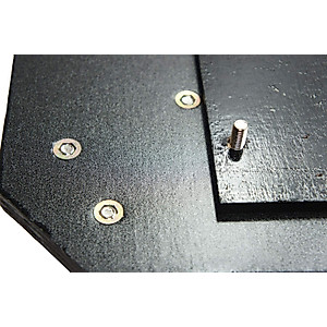 Harmony Audio Case HCWAD Dolly Road Gear Transport Plate with 3.5" Wheels & Brakes