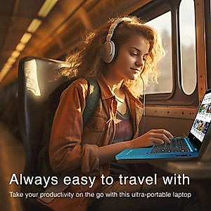 Gateway Newest 11.6” HD 2-in-1 Convertible Touchscreen Student Laptop, Intel Celeron N4020, 4GB RAM, 64GB SSD, Webcam, THX Audio, Wi-Fi, Mini HDMI, 1 Year Office 365, Blue, Win10, 32GB USB Card