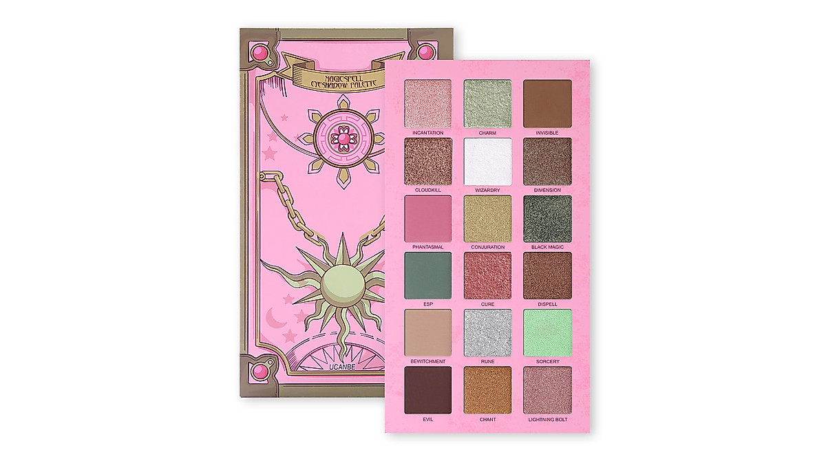 UCANBE Magic Spell Eyeshadow Palette – Vibrant 18-Color Pigment Set