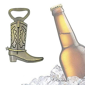 Bottle Opener, SeeSky 20 Pcs Cowboy Boot Bottle Opener Party Favor Return Gifts for Guest Wedding Party Souvenir Birthday Bridal Shower (20 Pcs Boot Bottle Opener)
