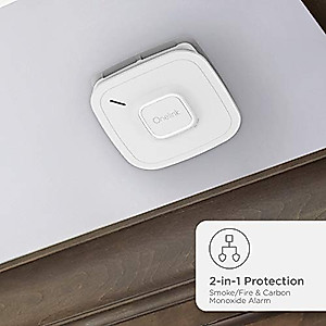 Onelink by FIRST ALERT Smoke Detector and Carbon Monoxide Detector | Hardwired | First Alert