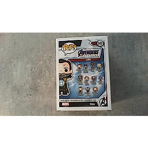 Funko Pop! Marvel: Avengers Endgame - Loki with Glow-in-The-Dark Tesseract