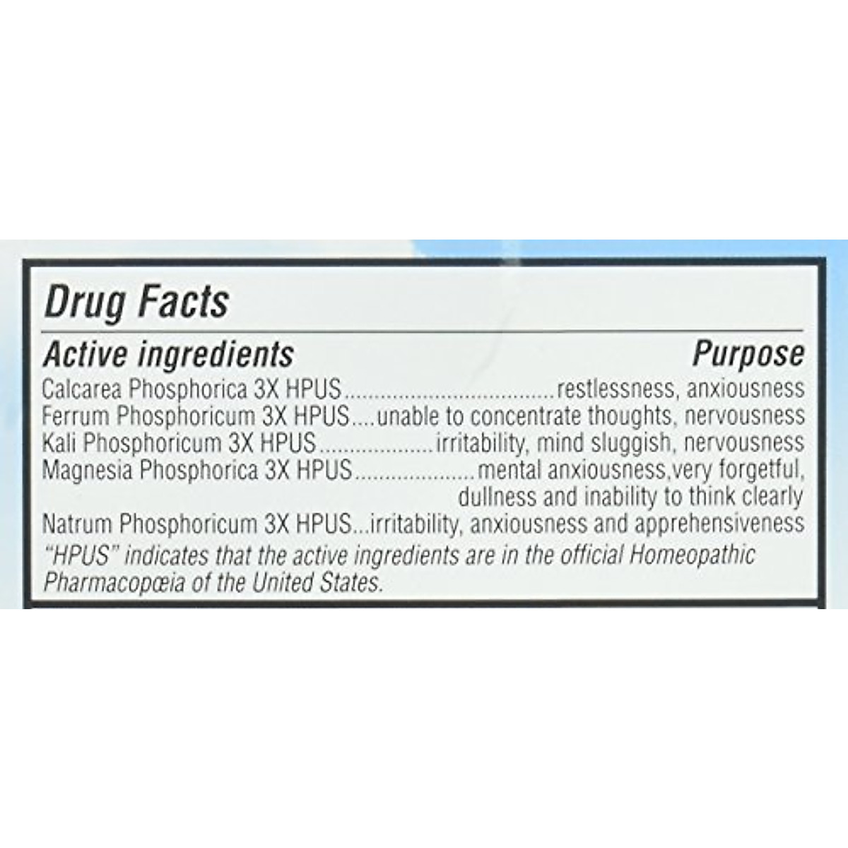 Hyland's Nerve Tonic Stress Relief Tablets, Natural Relief of Restlessness, Nervousness and Irritability Symptoms, Non-Habit Forming, 50 Count