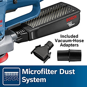 BOSCH GEX33-5N 5 In. Multi-Hole Random Orbit Sander/Polisher